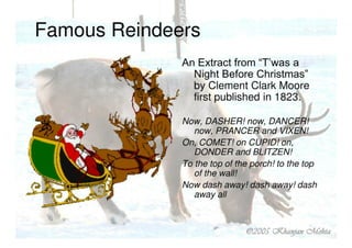 Reindeer | PDF