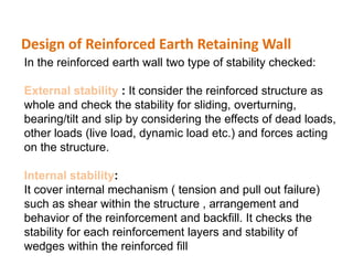 Reinforced-earth-structures.pptx | Geology | Science