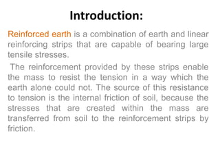 Reinforced-earth-structures.pptx | Geology | Science