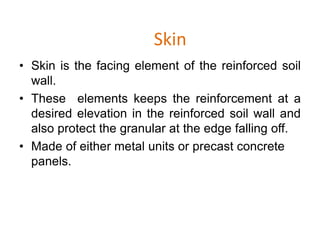 Reinforced-earth-structures.pptx | Geology | Science