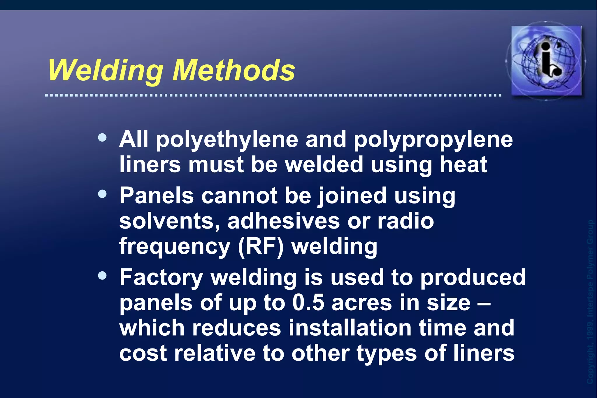 Reinforced Polypropylene (RPP) and Reinforced Polyethylene (RPE) Liner ...