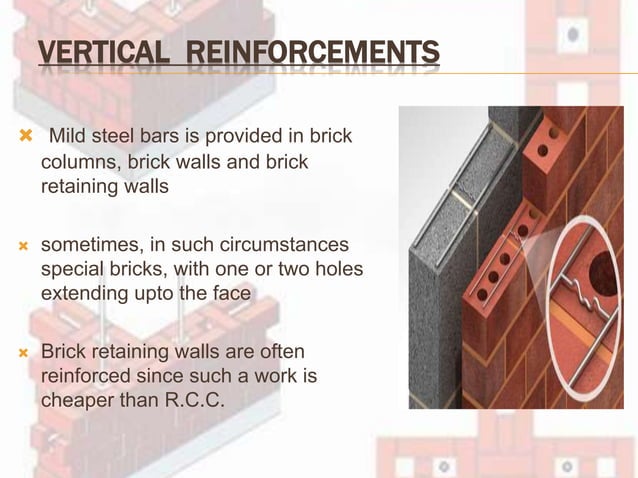 Reinforced brickwork | PPTX