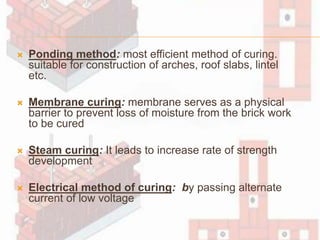 Reinforced brickwork | PPTX