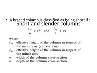 Reinforced concrete column | PDF