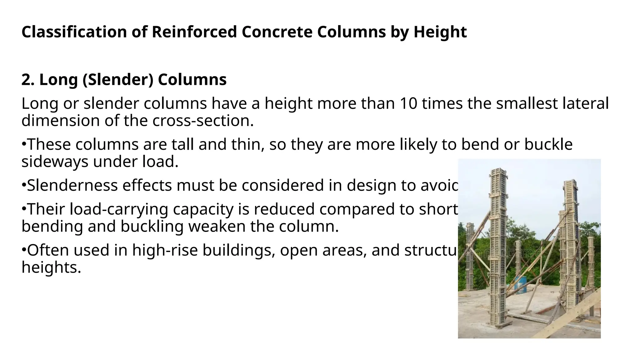 REINFORCED CONCRETE COLUMN OF MATERIAL SCIENCE | PPTX