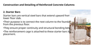 REINFORCED CONCRETE COLUMN OF MATERIAL SCIENCE | PPTX