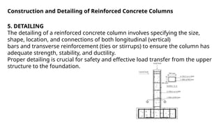 REINFORCED CONCRETE COLUMN OF MATERIAL SCIENCE | PPTX