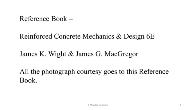 Reinforced concrete design 01 introduction | PPT