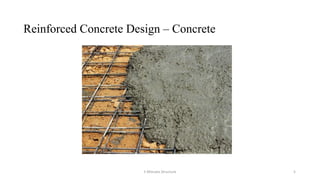 Reinforced concrete design 01 introduction | PPTX