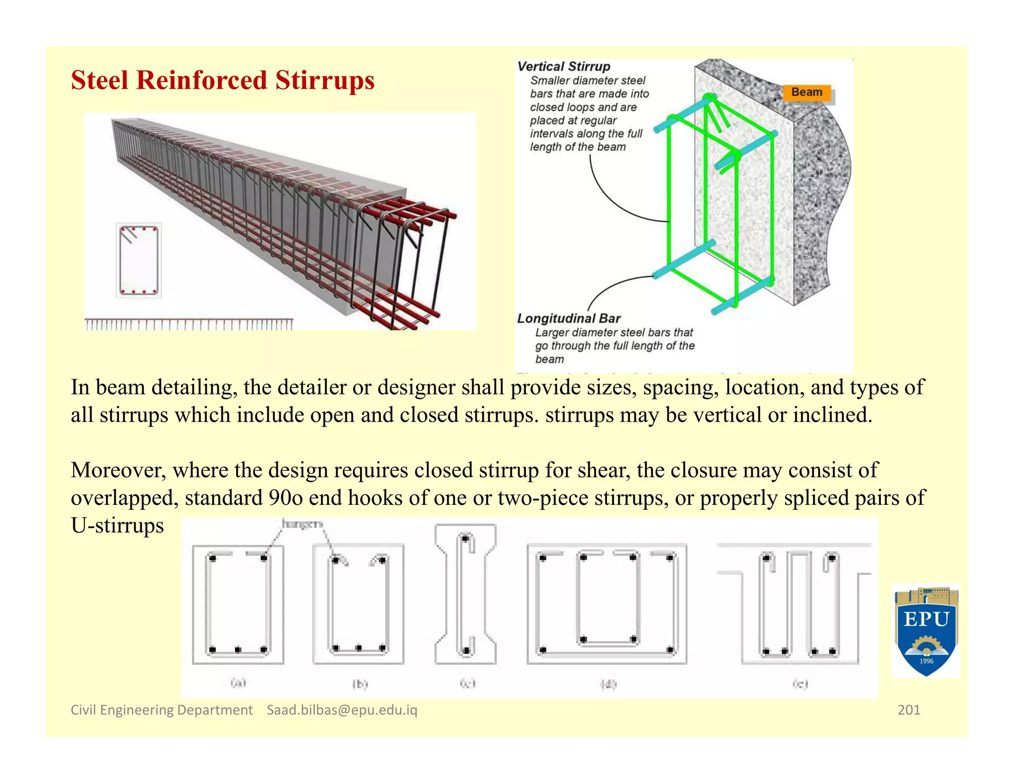 Reinforced Concrete Structure and Detailing Module | PDF