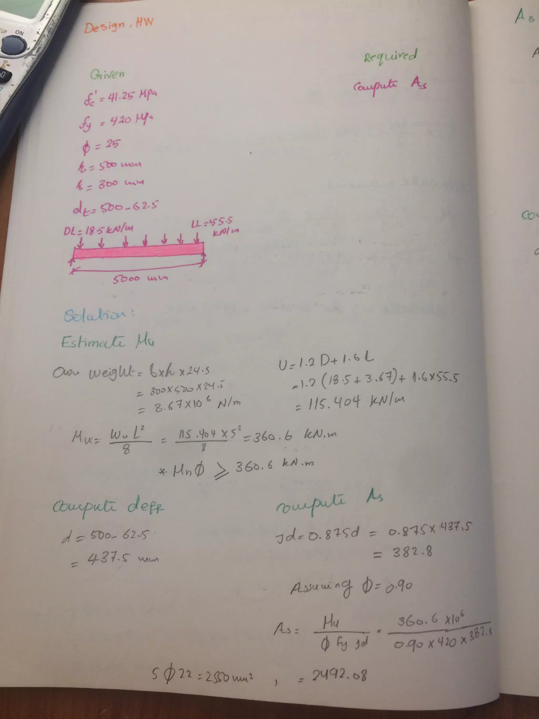 Reinforced Concrete Design Notes Part1 | PDF