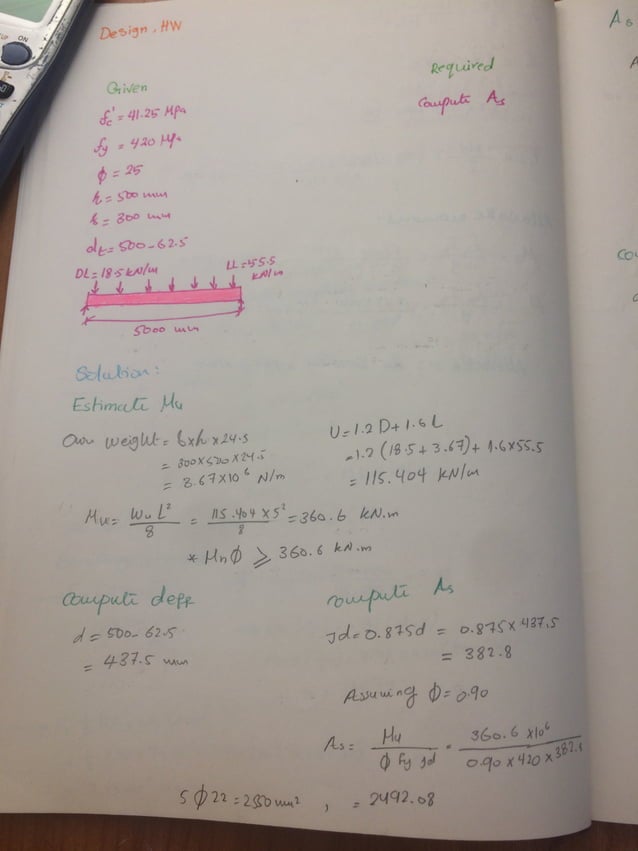 Reinforced Concrete Design Notes Part1 | PDF