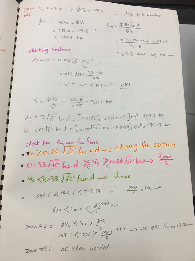 Reinforced Concrete Design Notes Part2 | PDF