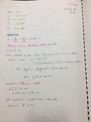 Reinforced Concrete Design Notes Part2 | PDF