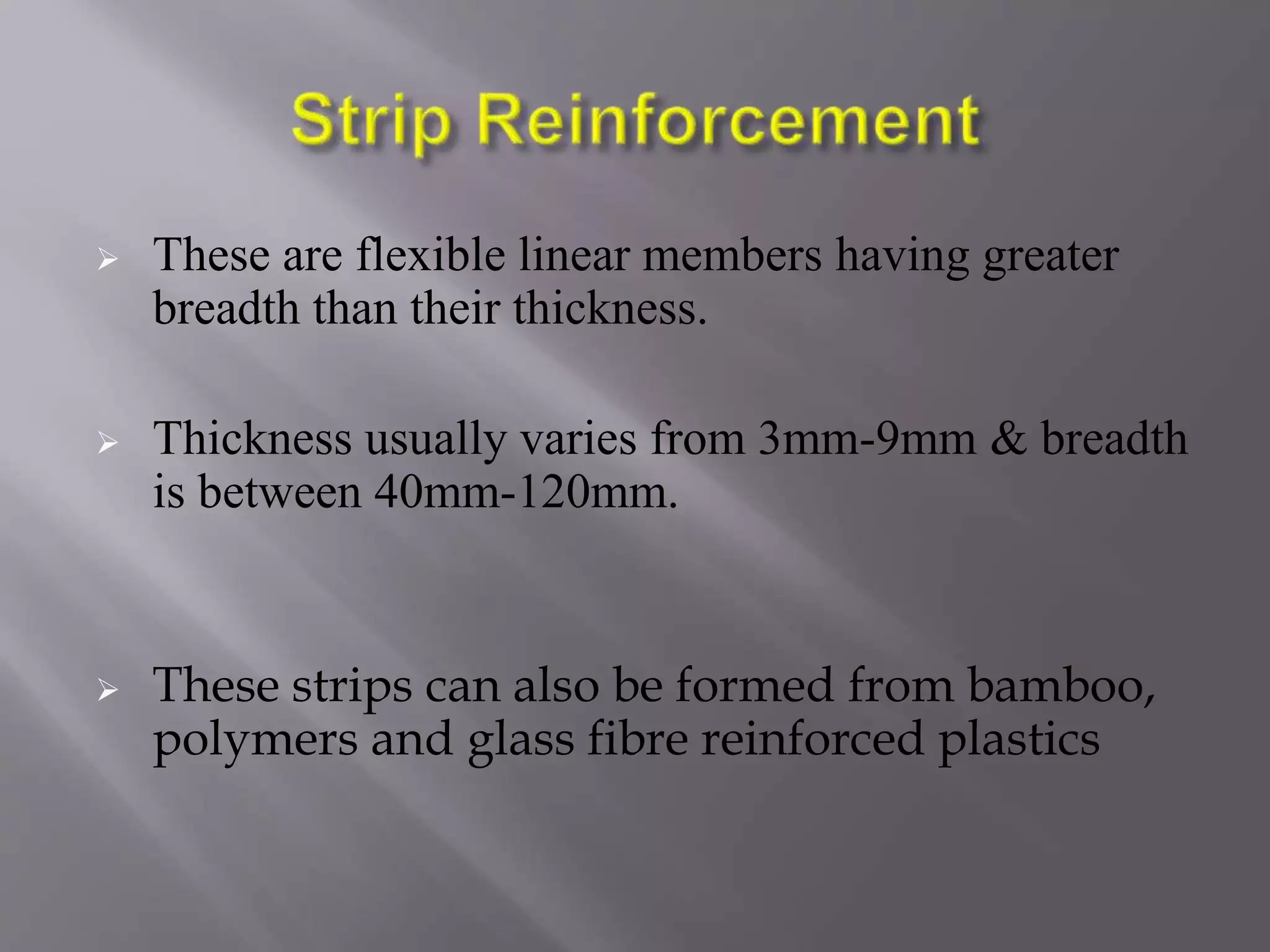 Reinforced earth & its application | PPTX