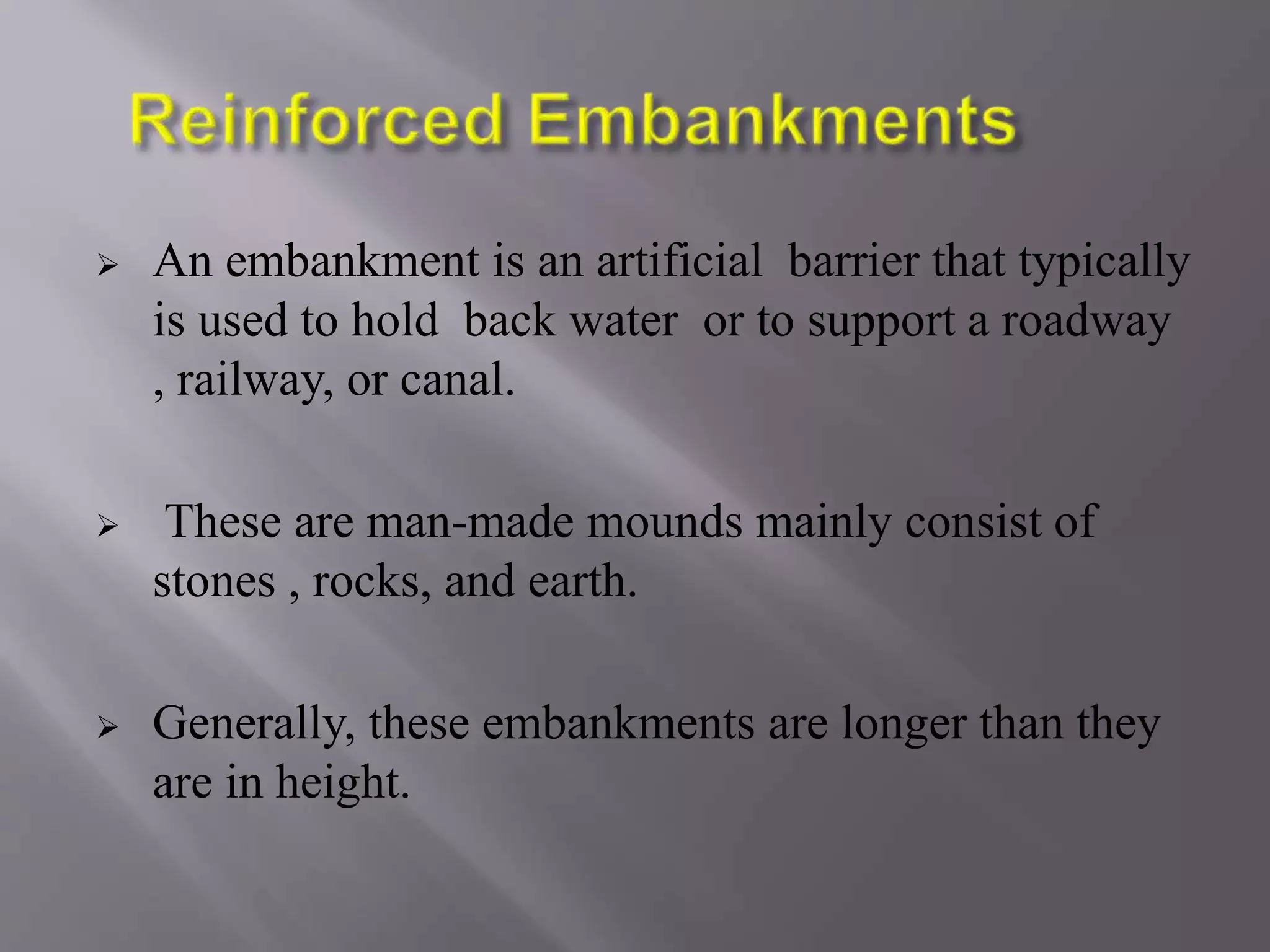 Reinforced earth & its application | PPTX