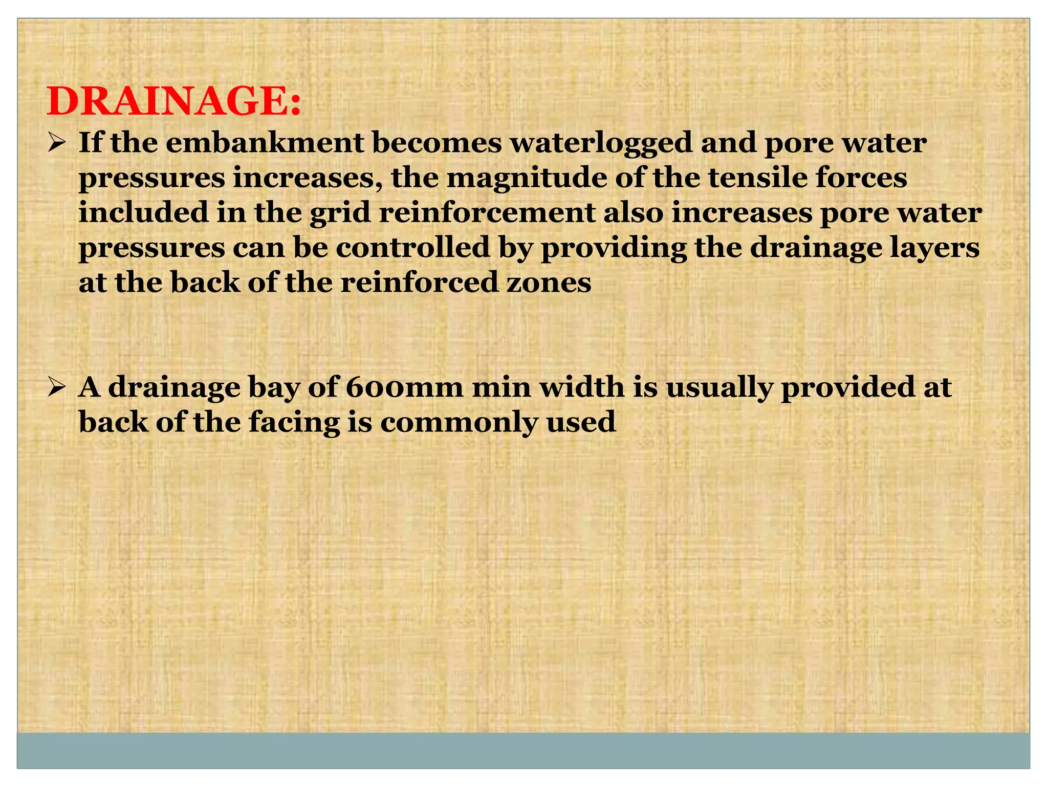 Reinforced Earth Wall RE wall | PPTX