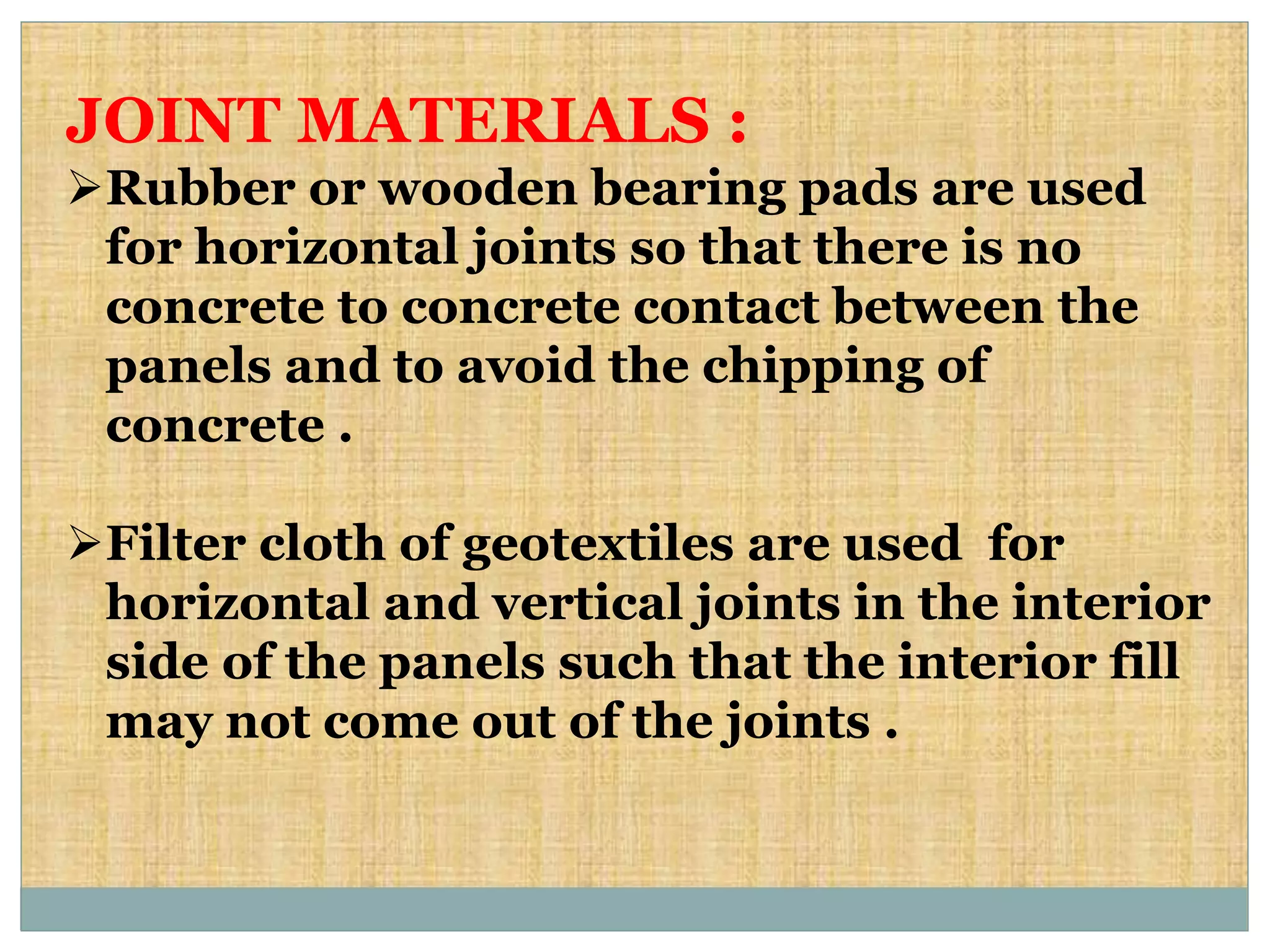 Reinforced Earth Wall RE wall | PPTX
