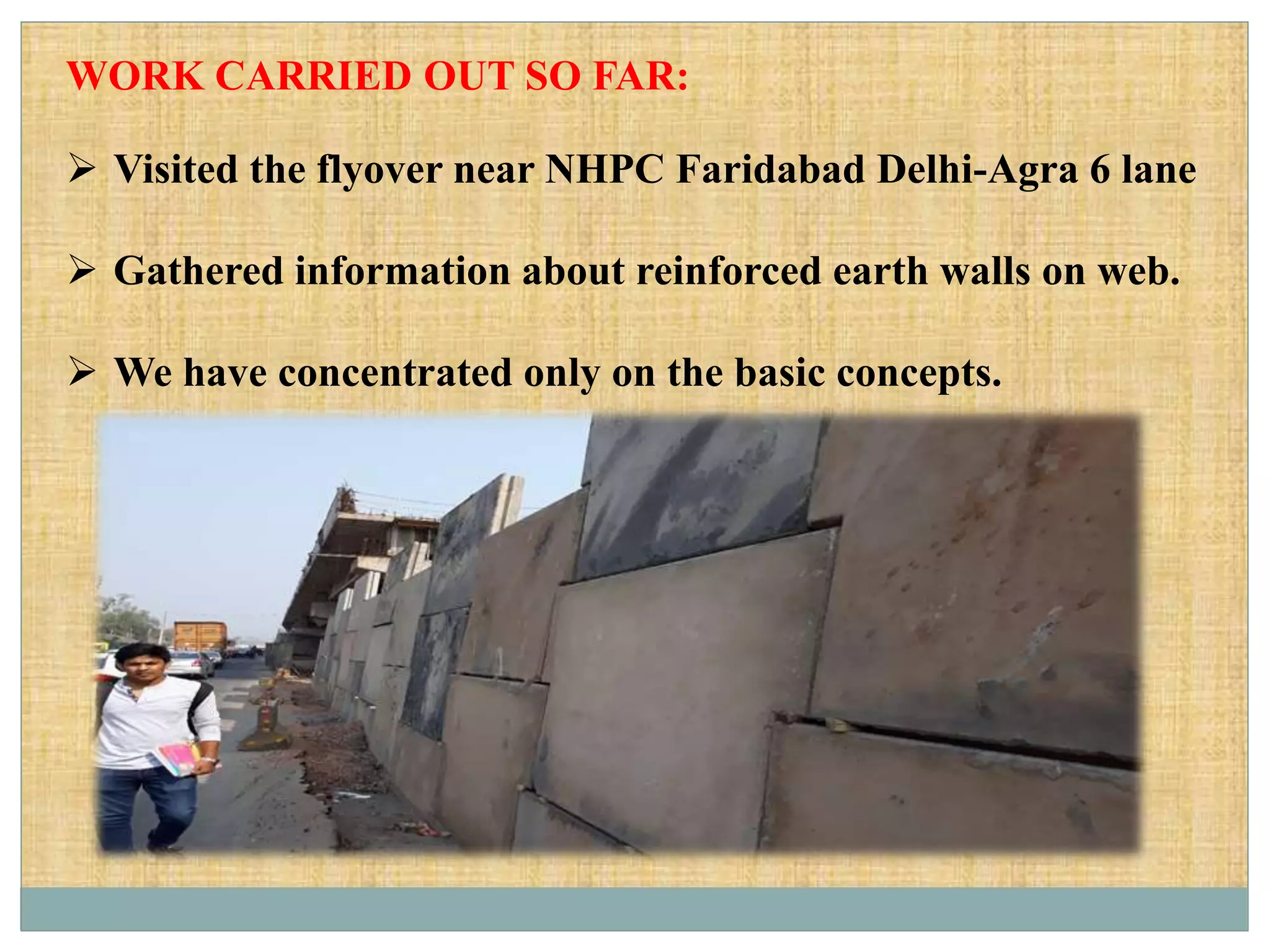 Reinforced Earth Wall RE wall | PPTX