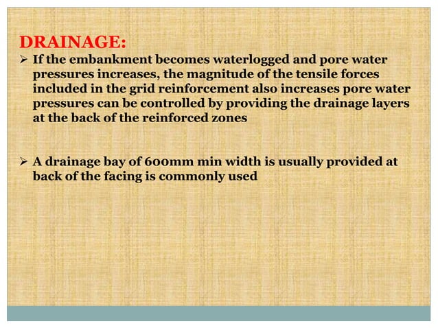 Reinforced Earth Wall RE wall | PPTX