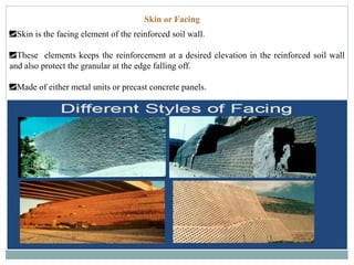 Reinforced earth walls | PPTX