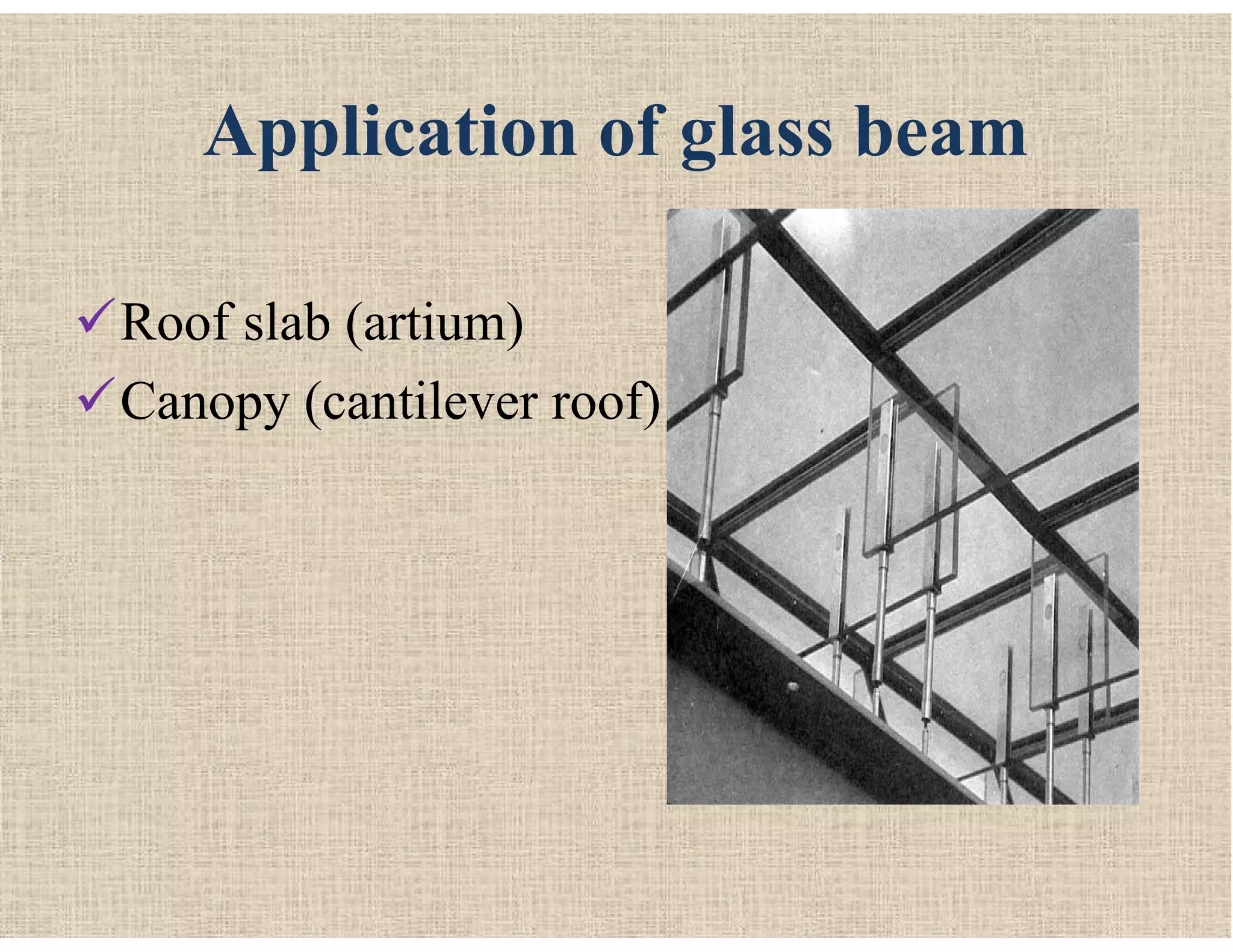 Reinforced glass beam | PDF