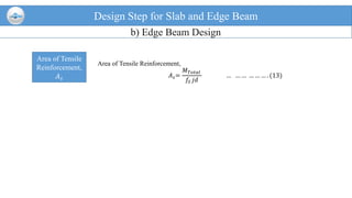 Reinforced slab bridge design(AASHTO allowable stress design method) | PPTX