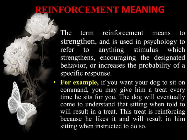 Reinforcement | PPTX