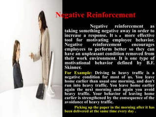 Reinforcement | PPTX