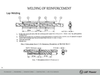 Reinforcement welding in civil engineering | PPTX