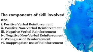 Reinforcement | PPTX | Educational Assessment | Education