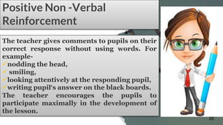 Reinforcement | PPTX | Educational Assessment | Education