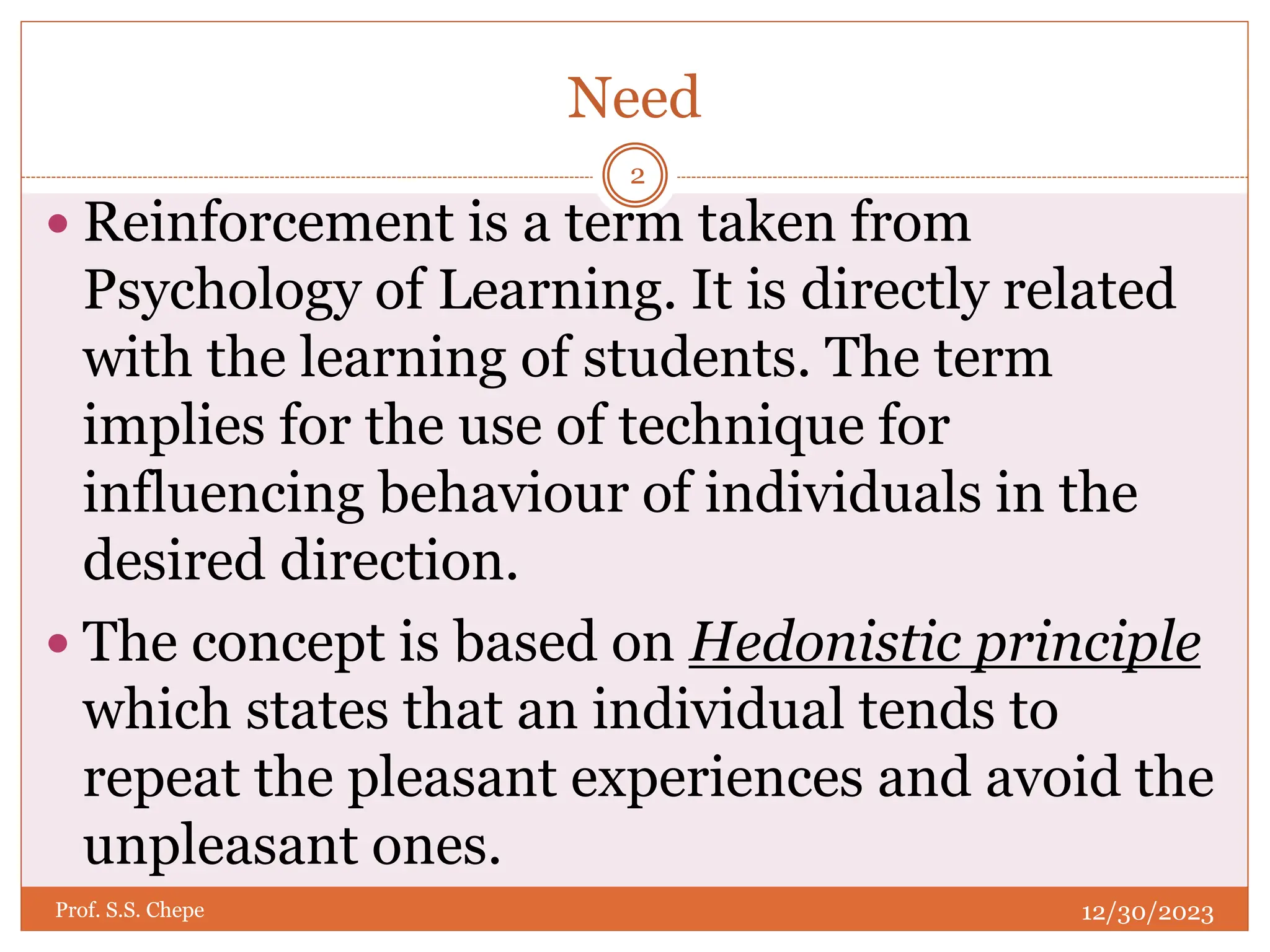 Reinforcement.pptx | Free Download