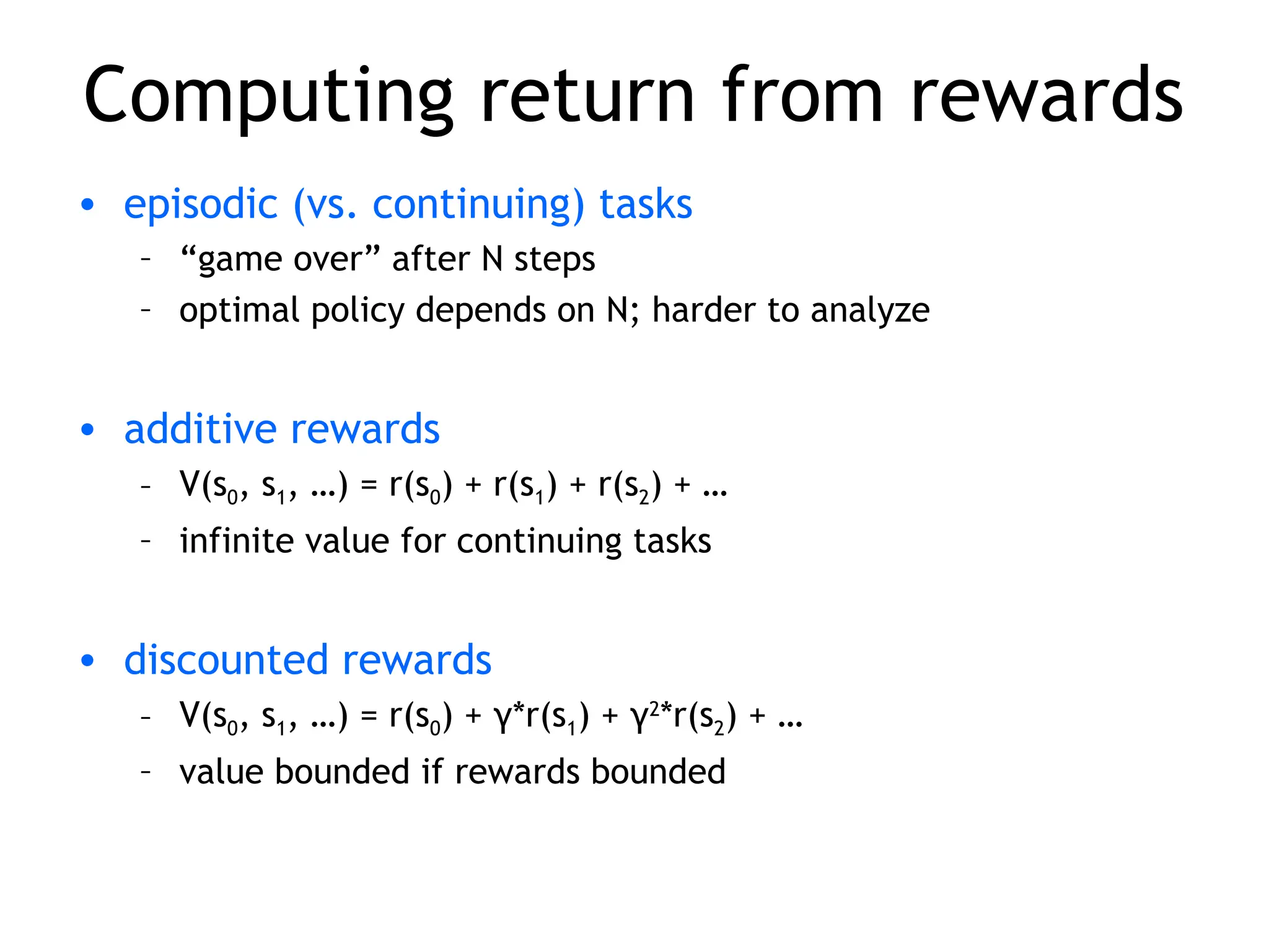 types of reinforcement-learning and description | PPT