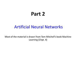 Reinforcement Learning and Artificial Neural Nets | PPT