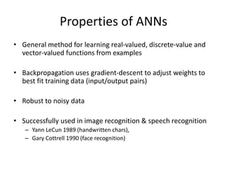 Reinforcement Learning and Artificial Neural Nets | PPT