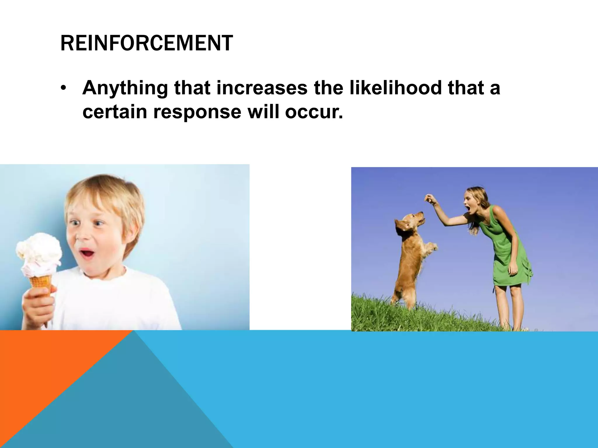 Reinforcement and punishment | PPTX