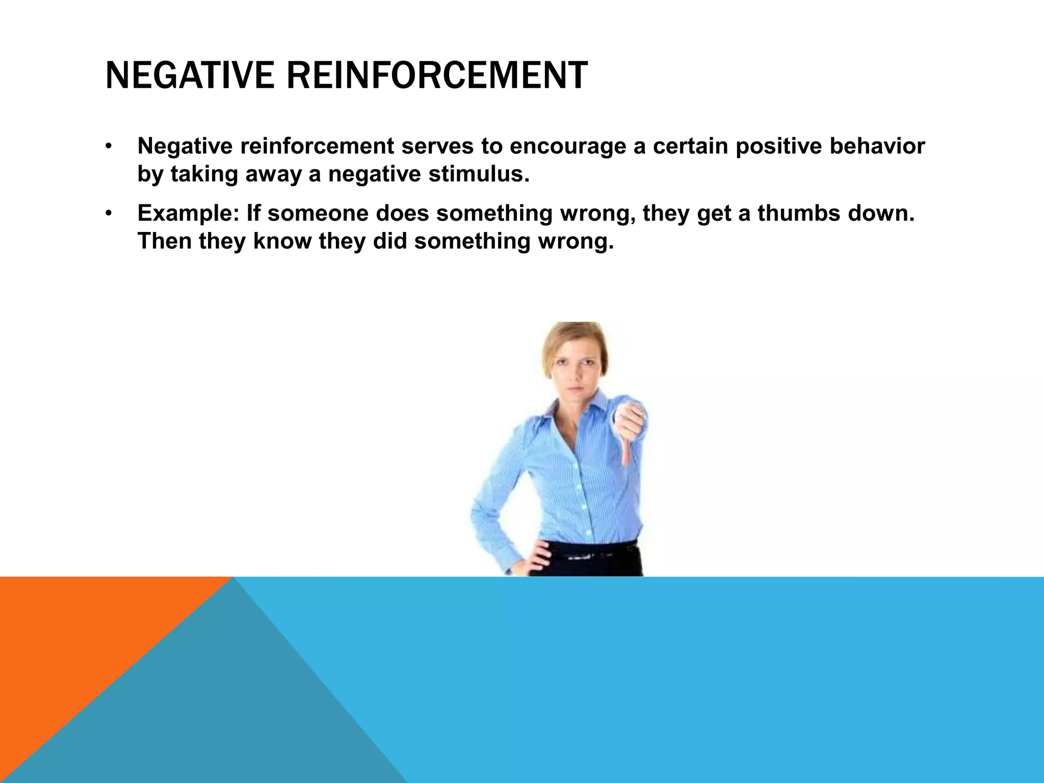 Reinforcement and punishment | PPTX