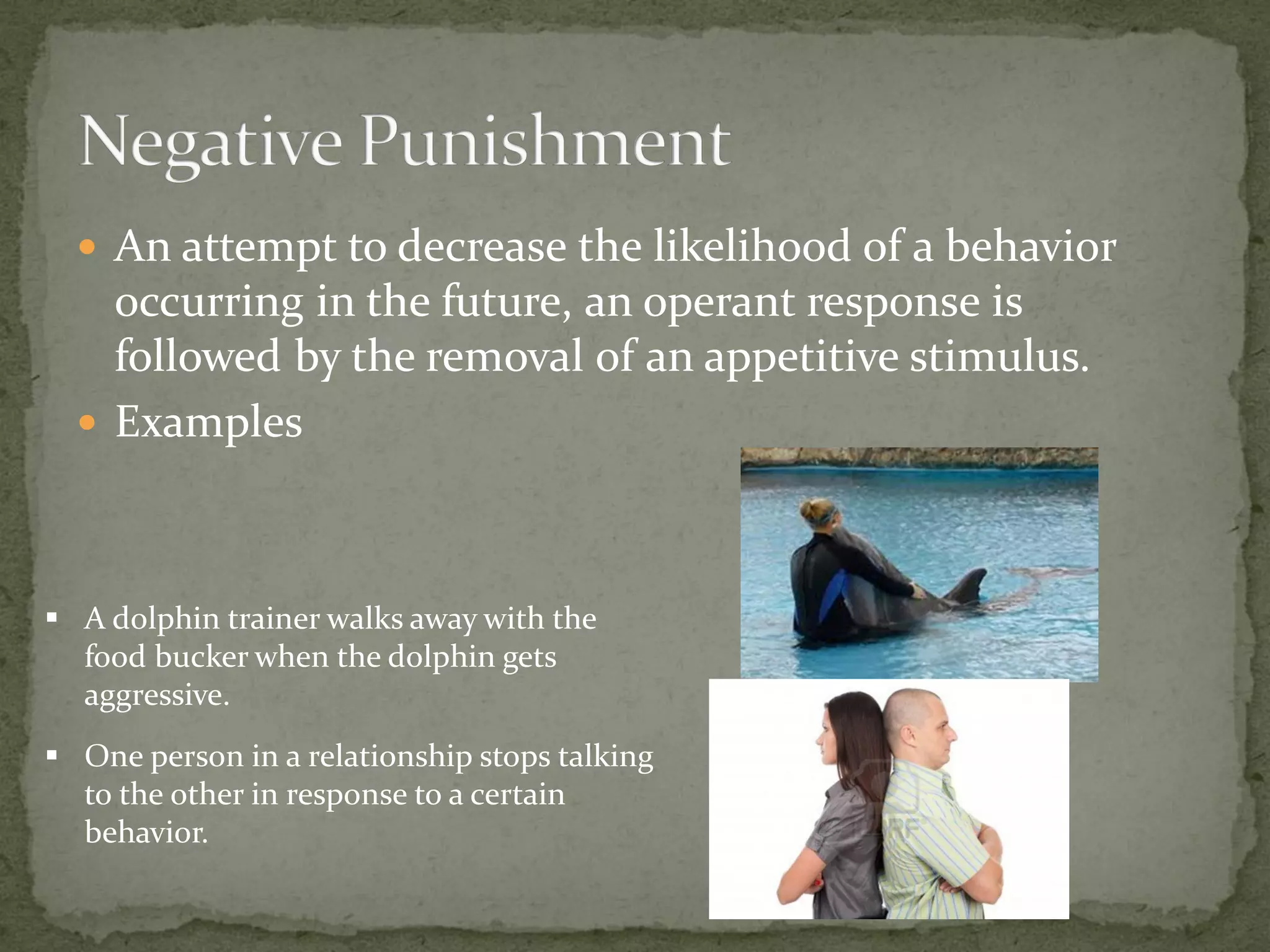 Reinforcement and punishment | PDF