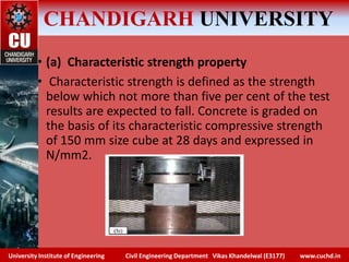 Reinforcement concrete and properties of matrial | PPT