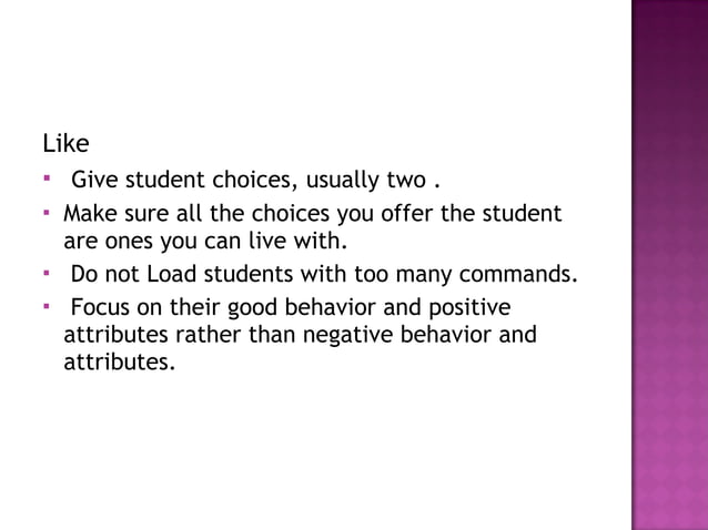 Reinforcement in classroom | PPT | Secondary Education | Education