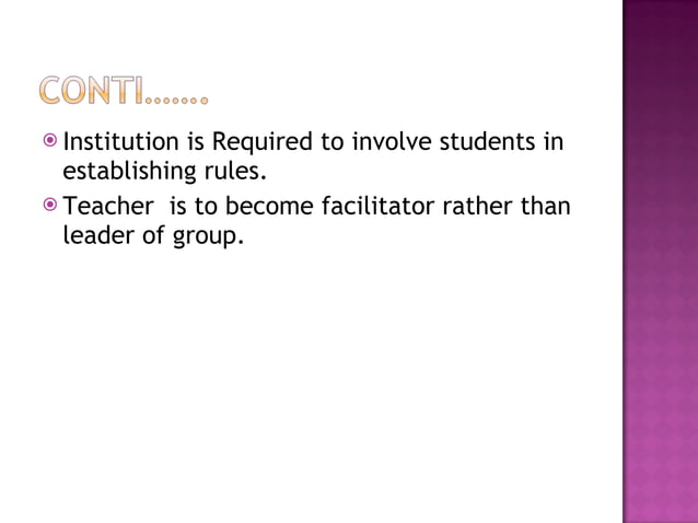 Reinforcement in classroom | PPT | Secondary Education | Education