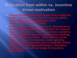 Reinforcement In The Work Place | PPT