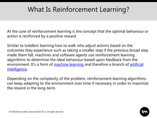 Artificial Intelligence: What Is Reinforcement Learning? | PPT