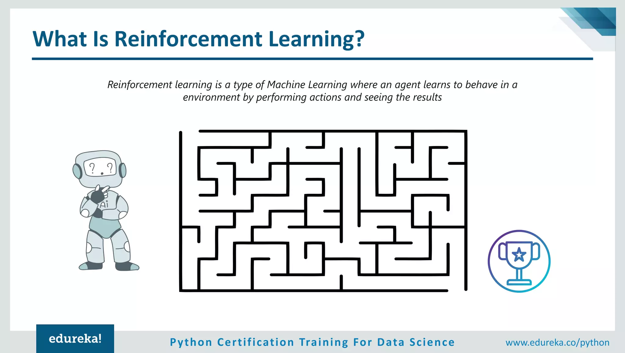 Reinforcement Learning Tutorial | Edureka | PDF