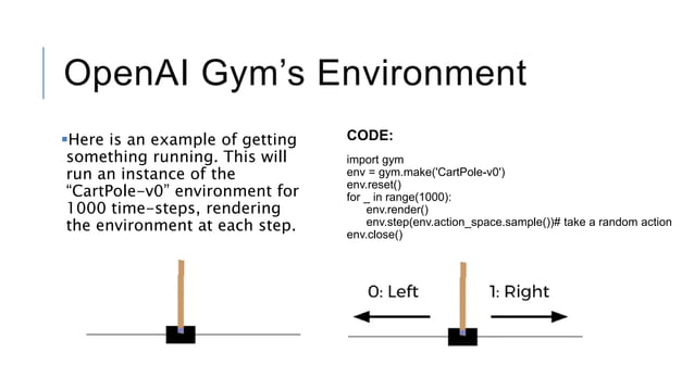 Reinforcement Learning using OpenAI Gym | PDF Reinforcement Learning using OpenAI Gym | PDF