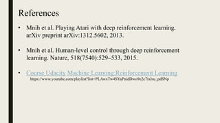 Reinforcement Learning | PPTX