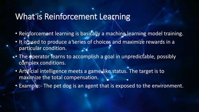 What is Reinforcement Learning in Machine Learning | PPTX