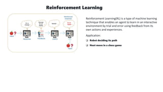 Reinforcement Learning, Application and Q-Learning | PPTX