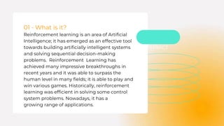 REINFORCEMENT LEARNING (reinforced through trial and error).pptx